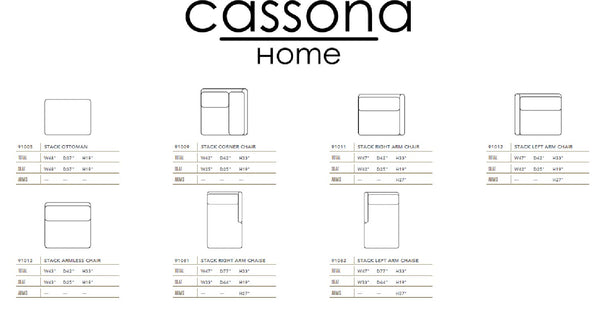 STACK SOFA by Cassona Home – cassona