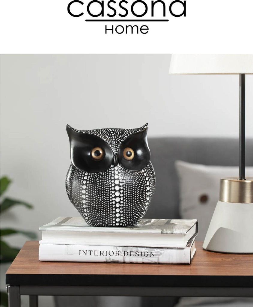 Black Horned Owl by Cassona Home – cassona