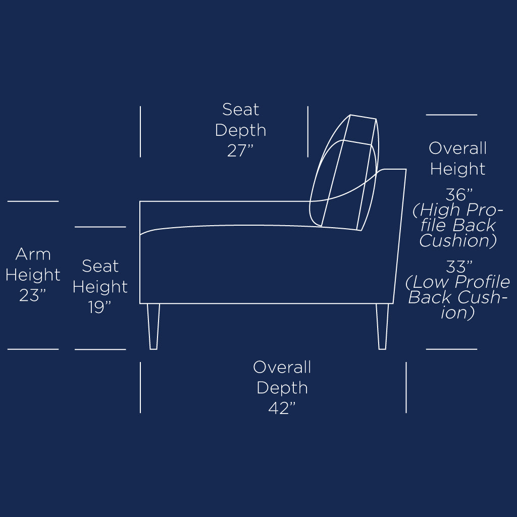 SLOPE ARM SOFA By Cassona Home – cassona