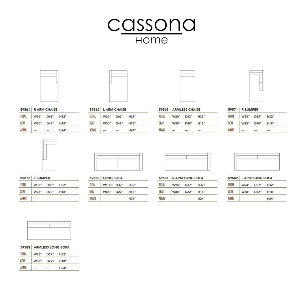 BEAM SECTIONAL at Cassona Home – cassona
